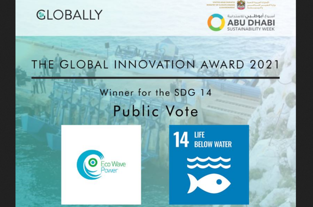 Abu Dhabi Sustainability Week: Eco Wave Power Wins the Global ...